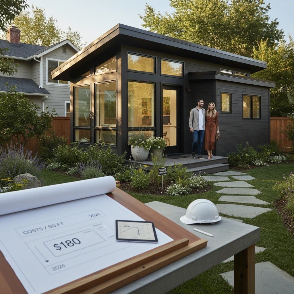 Prefab ADUs at $180/sq ft in 2026: Costs, Permits & Timelines ...